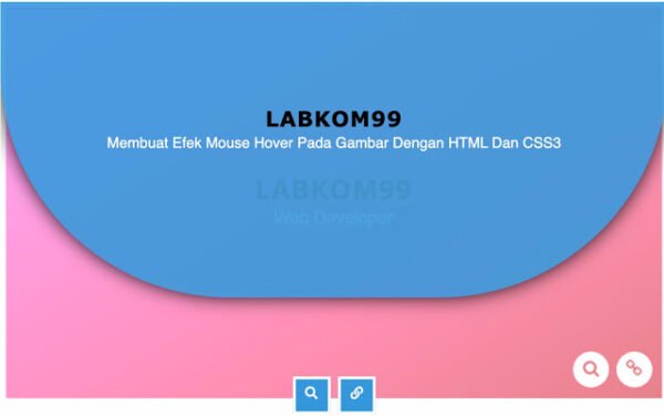 Membuat Efek Mouse Hover Pada Gambar Dengan HTML Dan CSS3