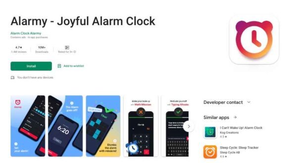 Aplikasi Alarm Terbaik Untuk HP Android Paling Rekomended