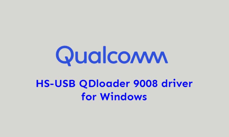 Qualcomm HS-USB QDLoader 9008 Driver Untuk Windows Gratis