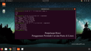 Perintah Cut dan Paste di Linux Penjelasan Rinci Penggunaan
