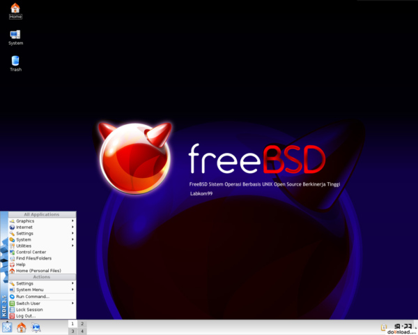 Sistem Operasi FreeBSD Berbasis UNIX Berkinerja Tinggi