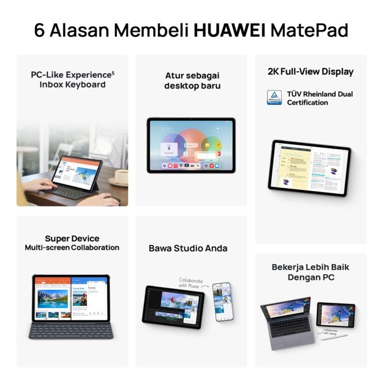 Huawei Matepad 10.4 Harga Murah New Edition Tablet 6+64GB